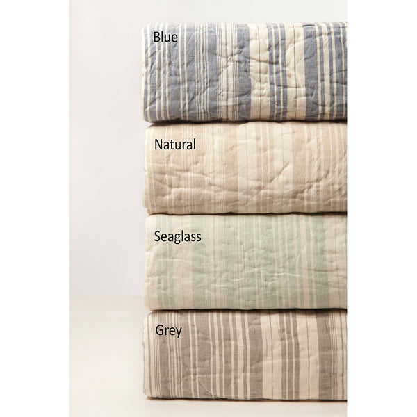 Aiden Quilt - Natural - Greene & Co Interiors